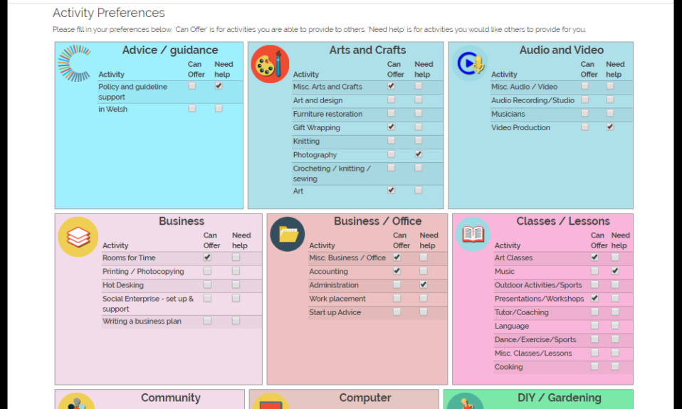 Timebanking software - Timebanking UK